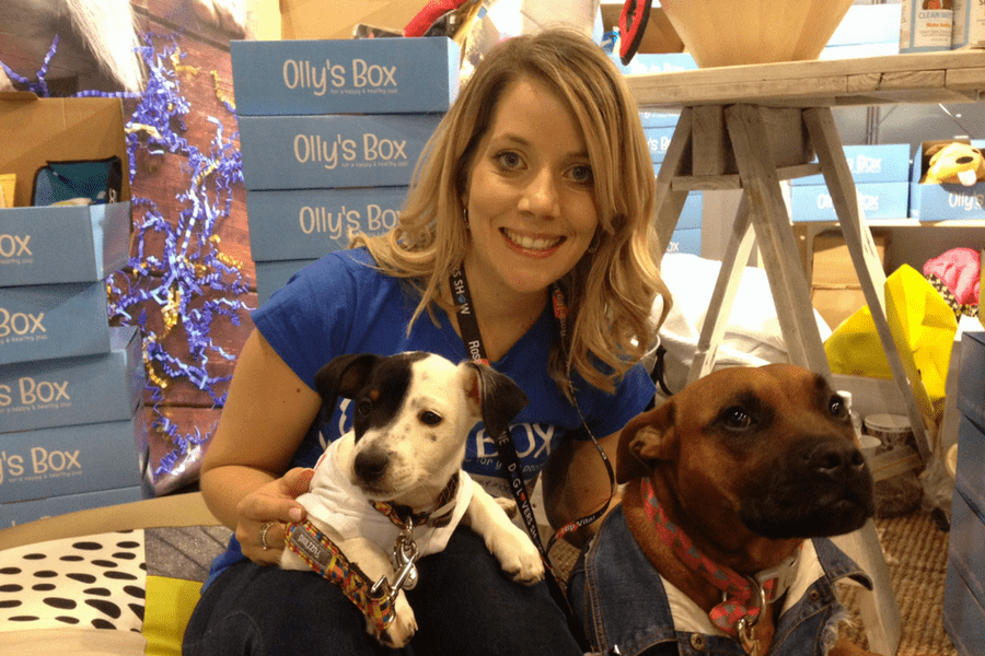Olly's Box is a monthly subscription crate aiming to get both dogs and ...